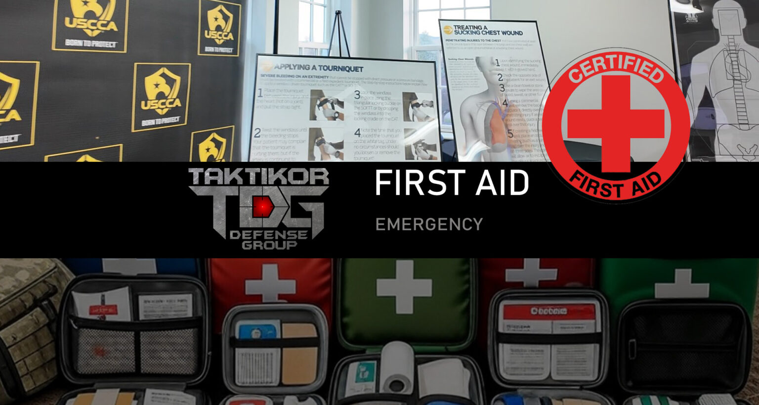 Emergency First Aid – Taktikor Defense Group